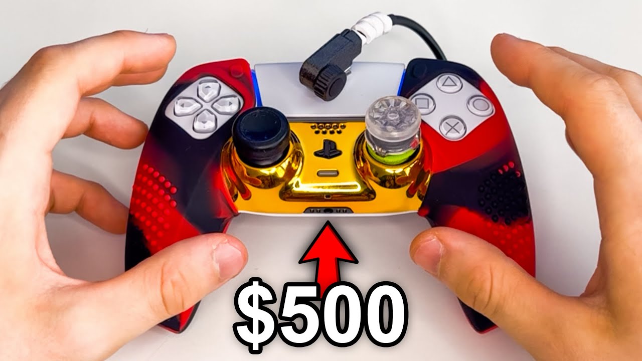 $1 vs $500 Playstation Controller Accessory! - YouTube