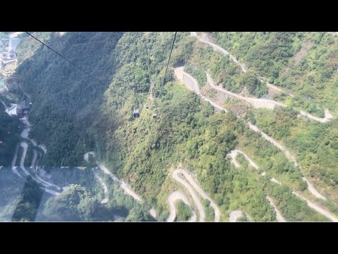 LONGEST CABLE CAR RIDE | TIANMEN MOUNTAIN | ZHANGJIAJIE | HUNAN, CHINA ...