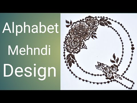 Q alphabet mehndi design || Q name mehndi tattoo || Q letter mehndi tattoo 2020