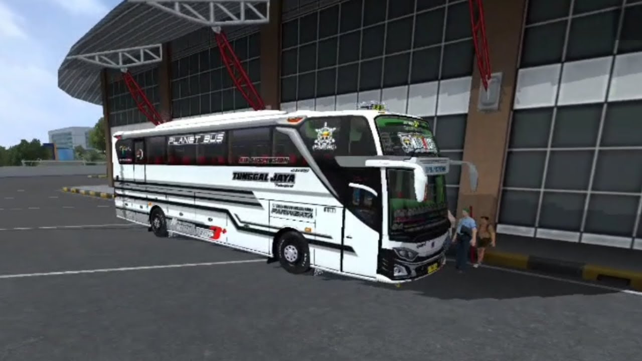 Bus Tunggal Jaya One Piece mau ke palembang katanya 😅 # ...