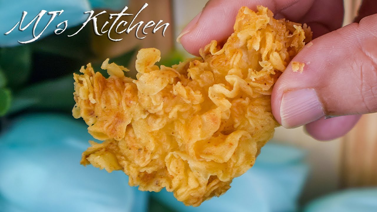 KFC Style Extra Crispy Chicken Bites - Flaky Chicken Tenders - Super ...