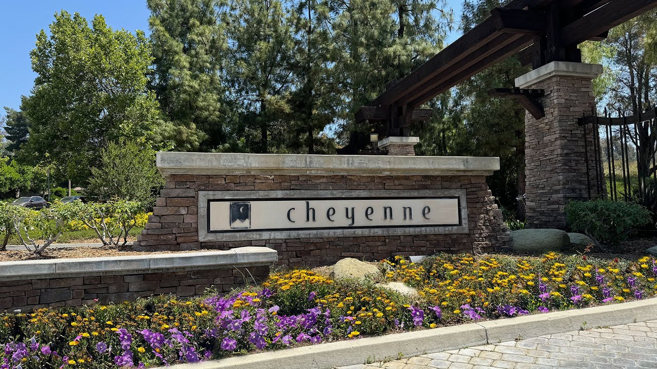 Tour the Beautiful Cheyenne Townhome Neighborhood in Valencia of Santa ...
