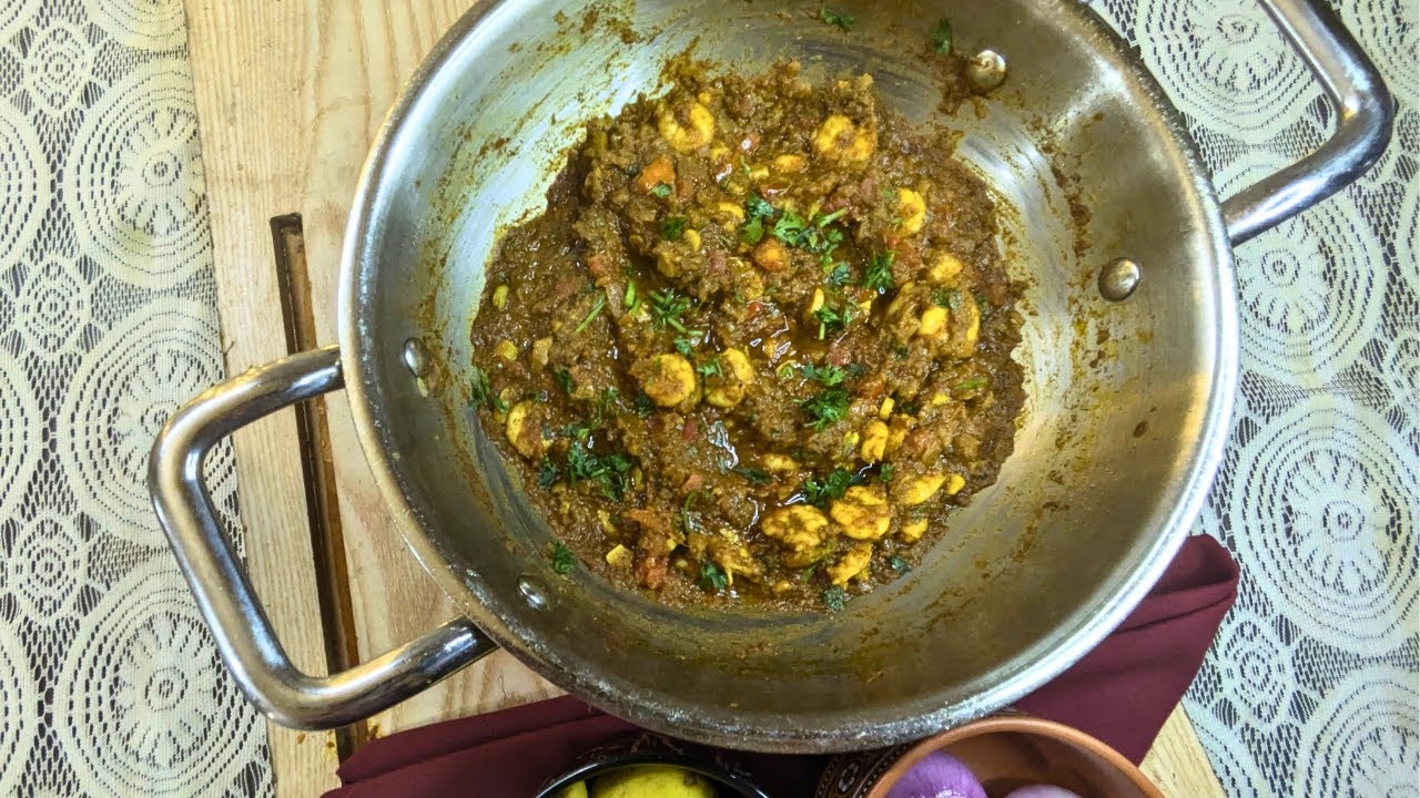 Malwani Style zhinga kadai Masala | How to Make Prawns Masala | मालवणी ...