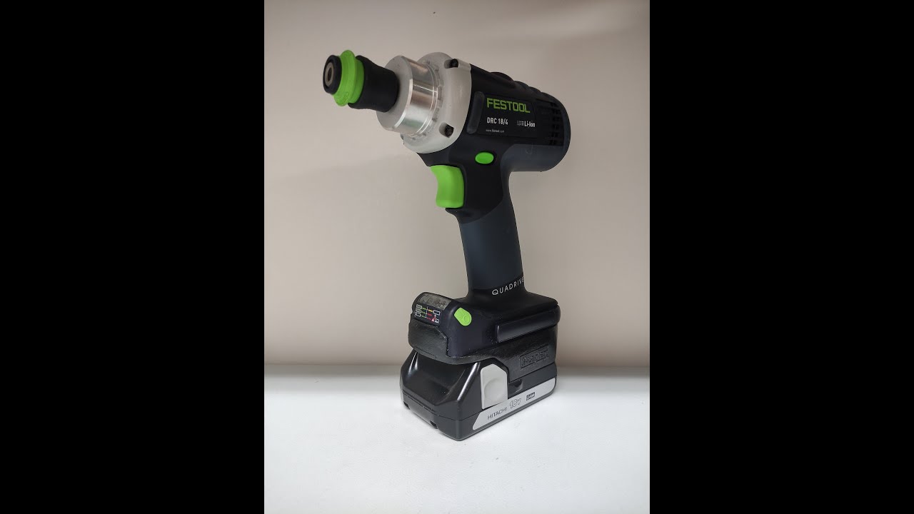 Hitachi ( Hikoki, Metabo HPT ) 18V Battery - Festool 18V Tool Adapter ...