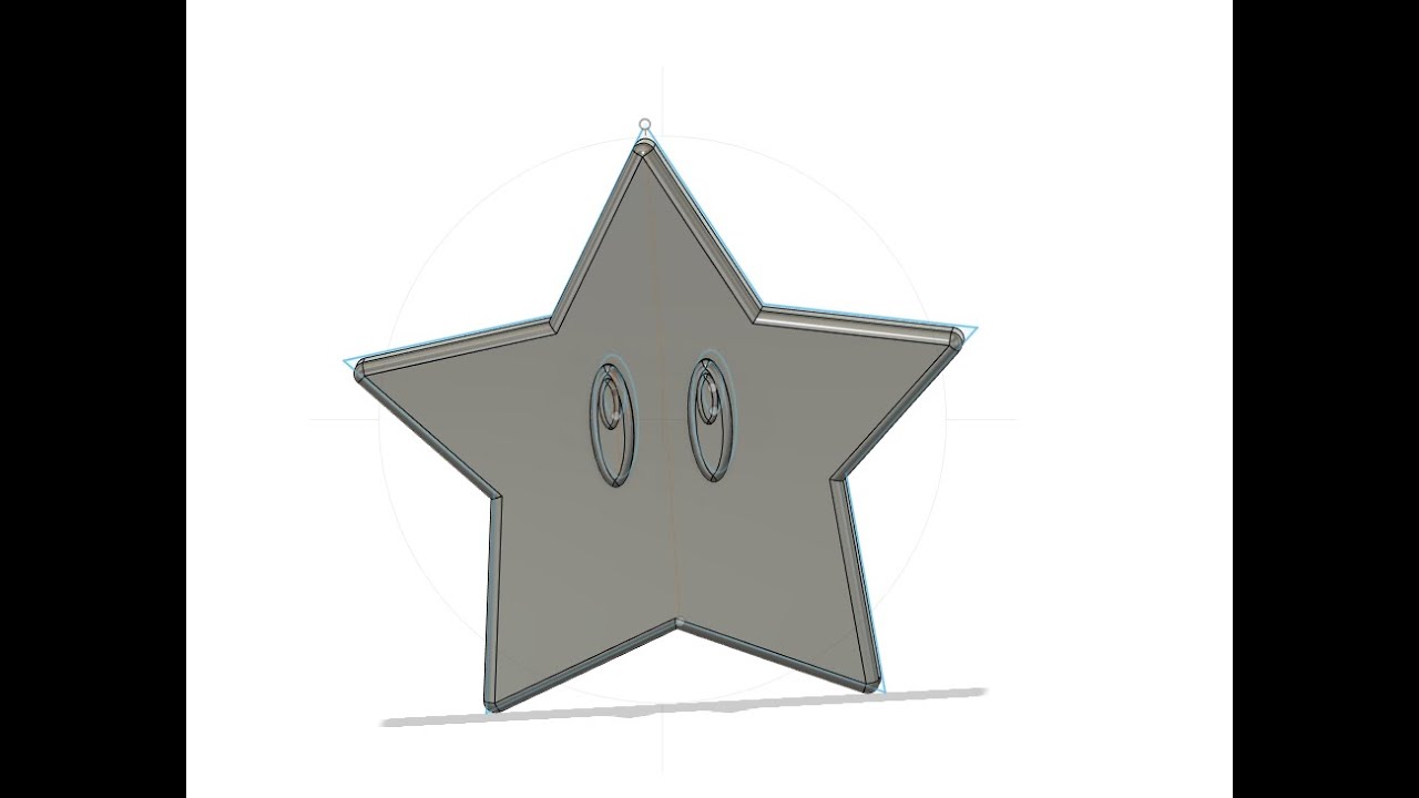 Mario Star #3Dprinting #mario_star #stepbystep3dmario star #fusion360 ...