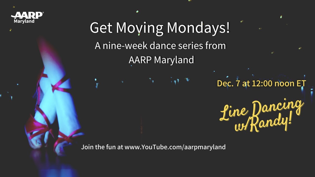 Get Moving Mondays! Line Dancing w/Randy! - YouTube