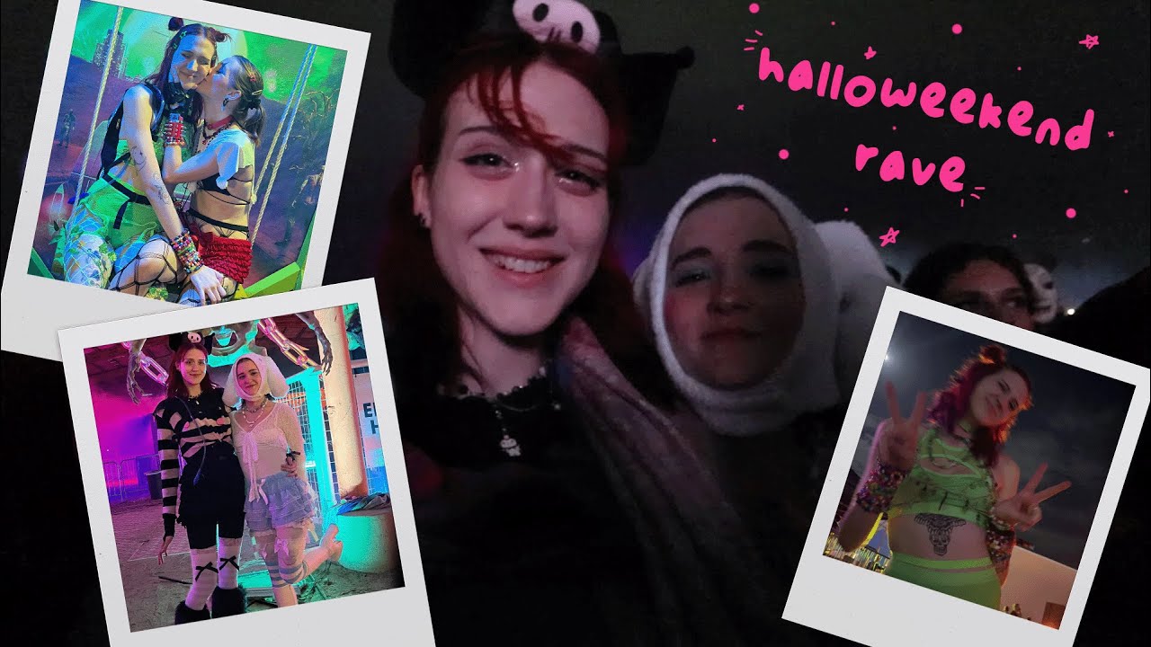 come to a halloween rave with us!! | Freaky Deaky 2023 - YouTube