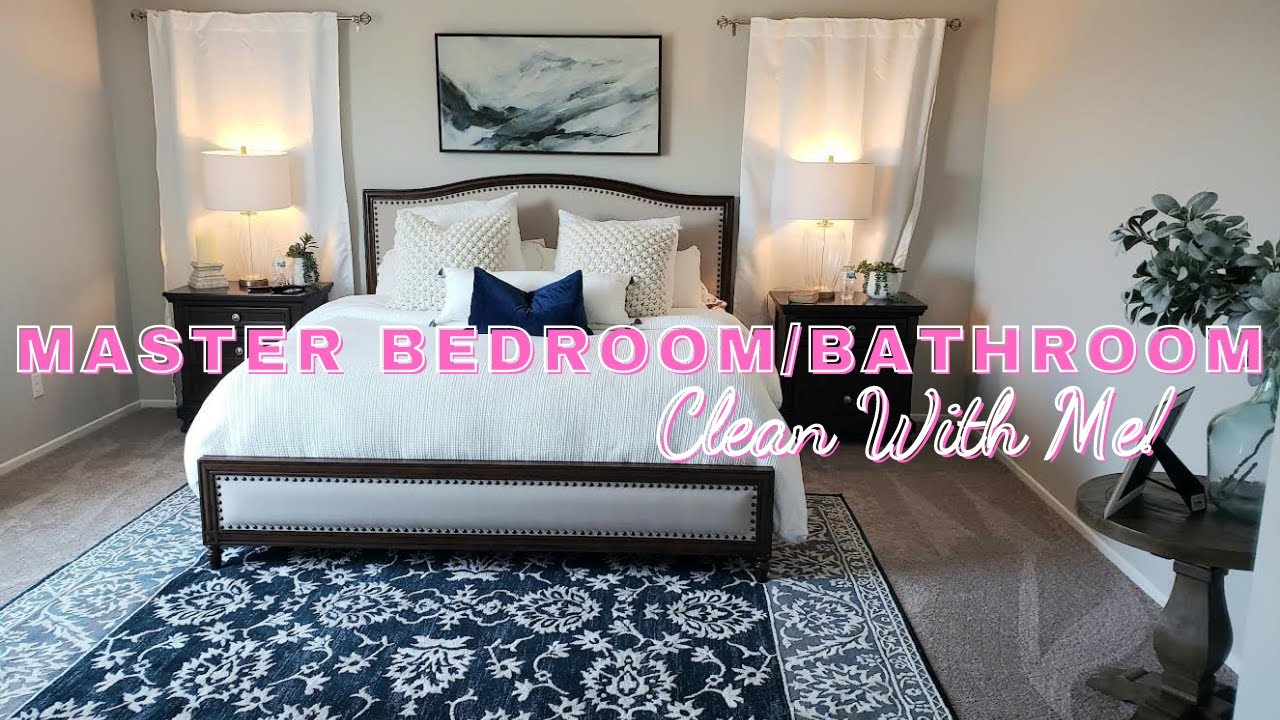 Master Bedroom Clean With Me! And Laundry Motivation! - YouTube