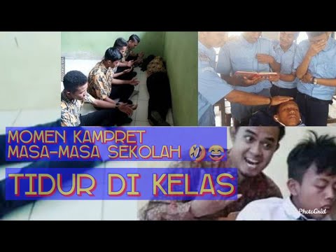 SISWA TIDUR DI KELAS SAAT GURU NGAJAR /viral +62 paling santuy