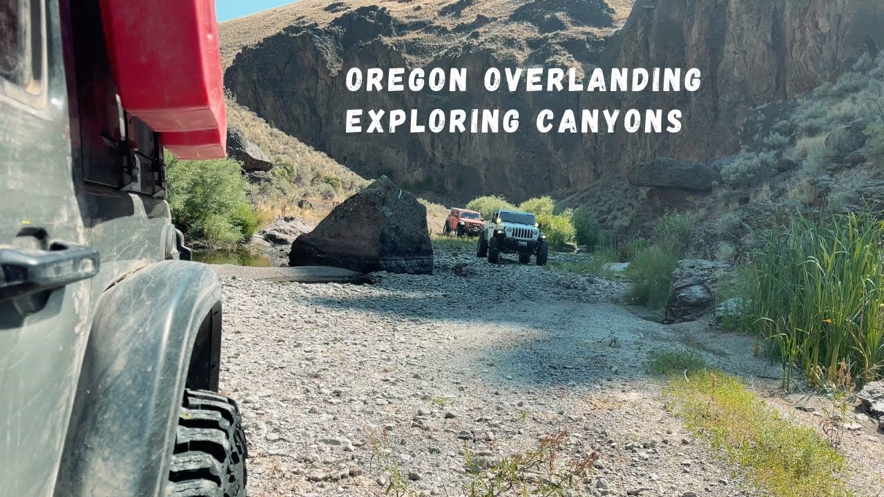 Oregon Overlanding - Exploring old canyon roads - YouTube
