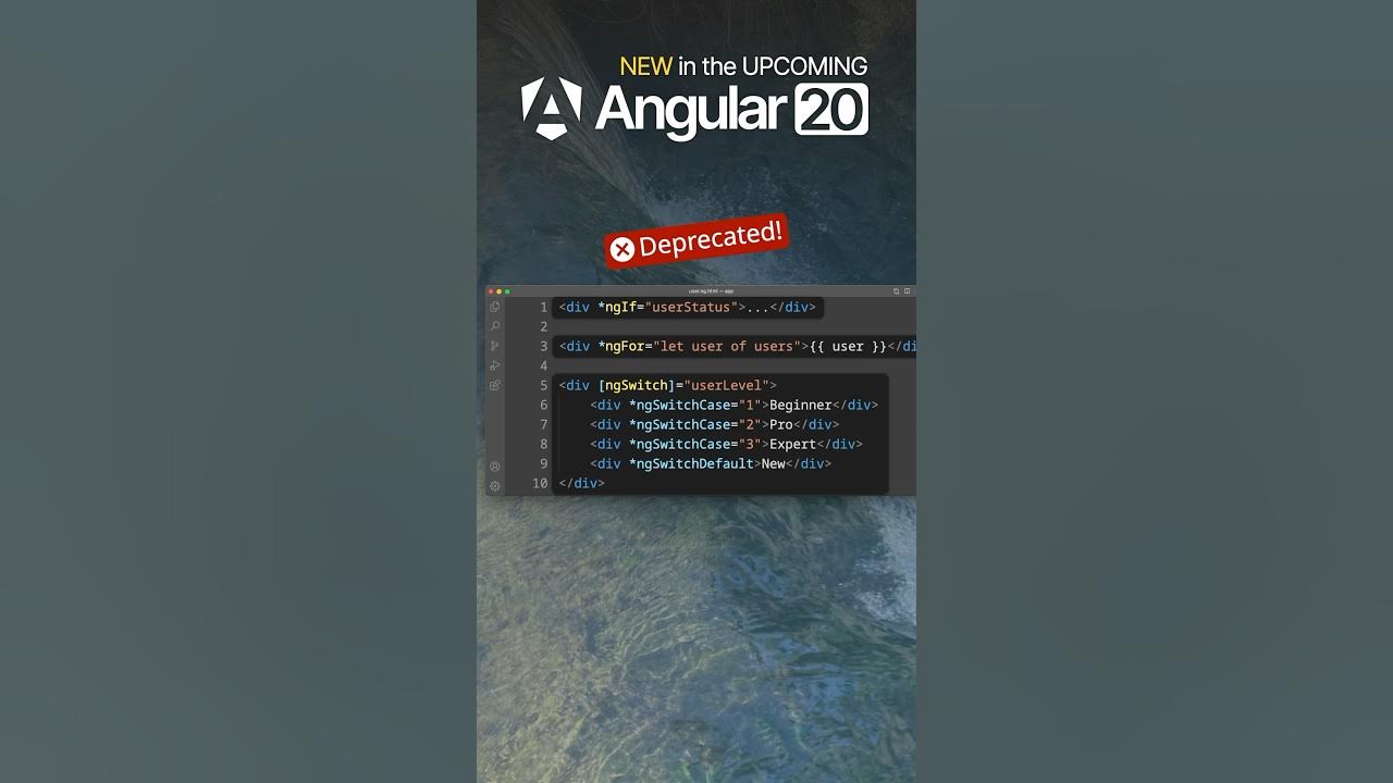 New in the Upcoming Angular 20: ngIf, ngFor, and ngSwitch Are Deprecated! #angular #angular20 ...