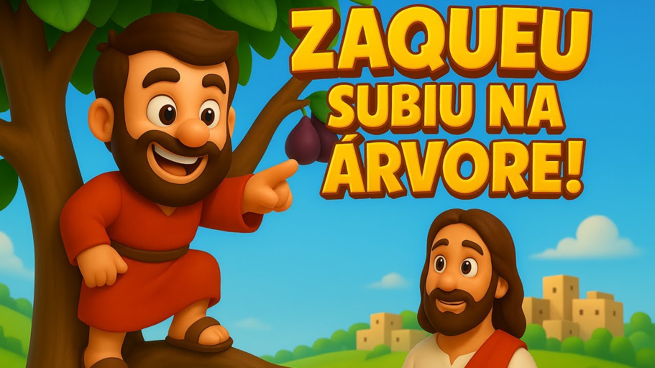 Zaqueu Subiu na Árvore! - Música Infantil Cristã - YouTube