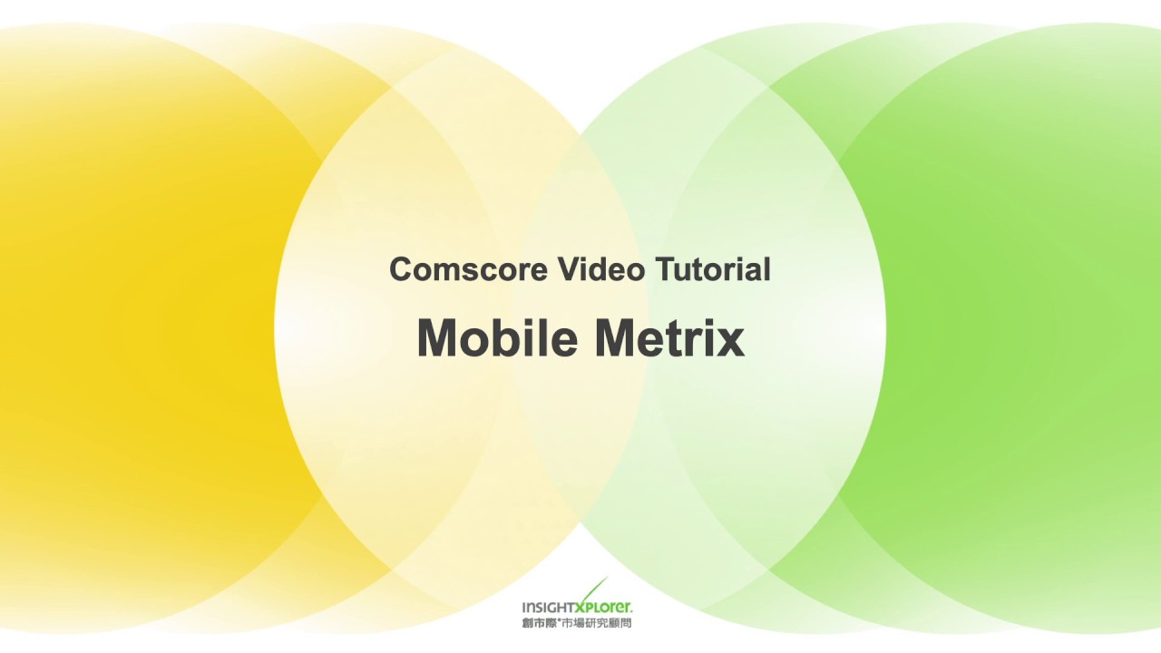 Mobile Metrix (Mobile Only) 操作影片 - YouTube