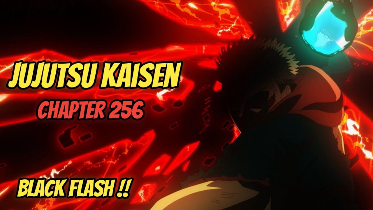 Yuji awaking fire 🔥| Yuji king of black flash | JJK chapter 256 ...