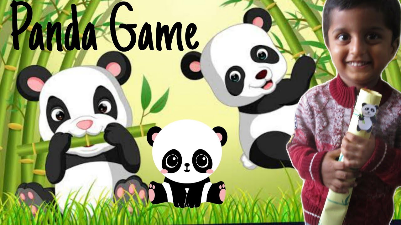 How to entertain kids with simple Panda🐼🌿 Game - YouTube