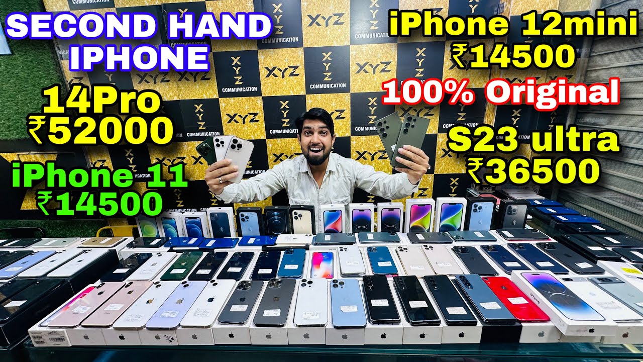 Biggest iPhone Sale Ever 🔥| Cheapest iPhone Market | Second Hand Mobile ...