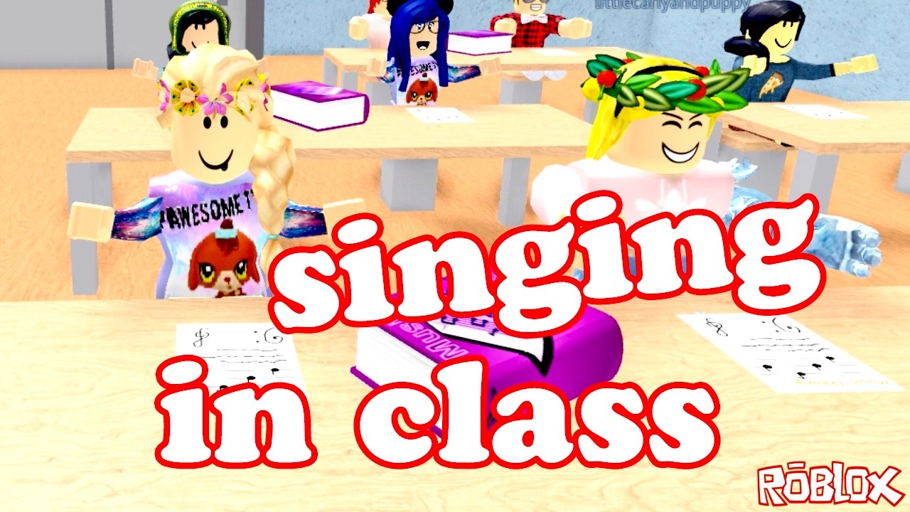Roblox / SINGING IN CLASS!! / Roblox High School / GamingwithPawesomeTV ...