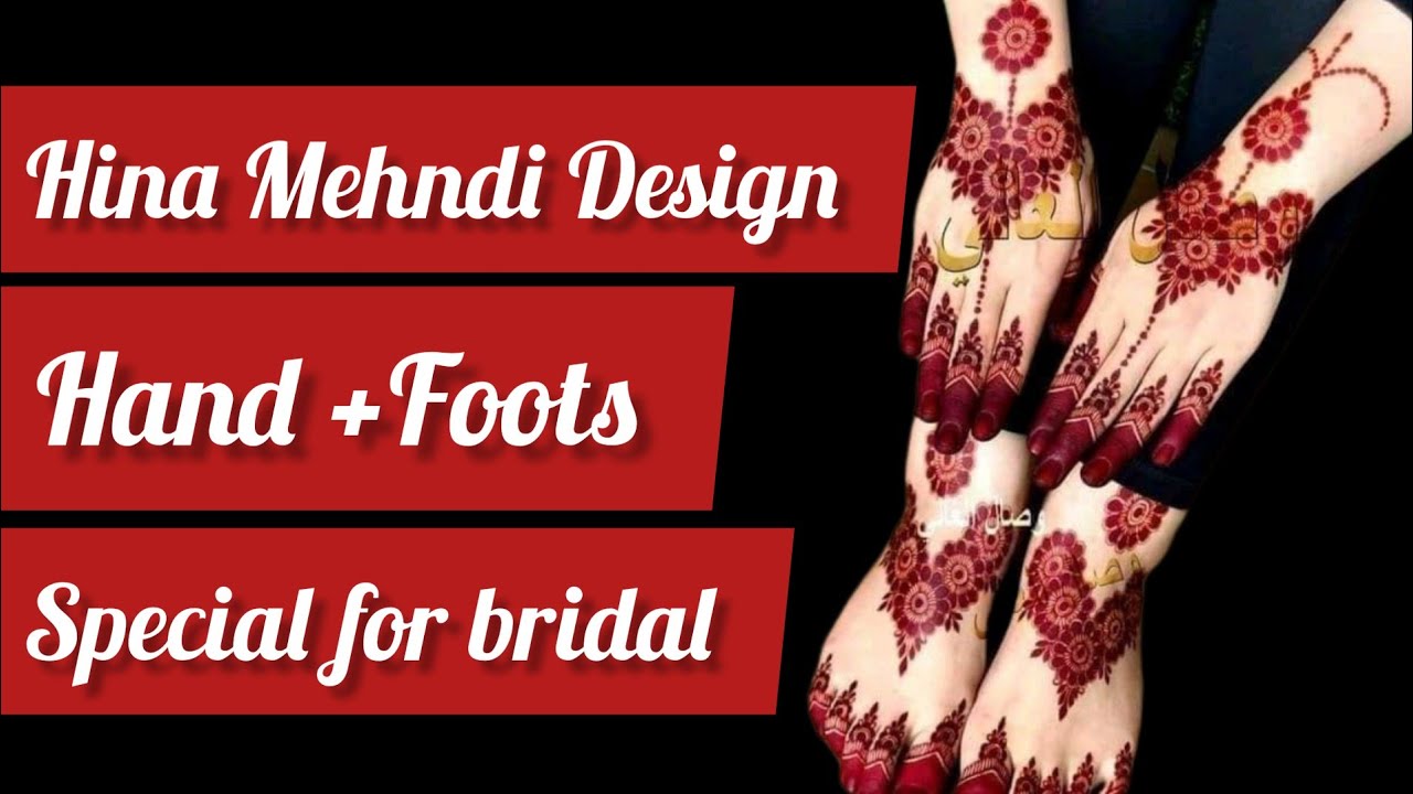 wow! Amazing mehndi design | Mehndi design for bridal | hina mehndi ...