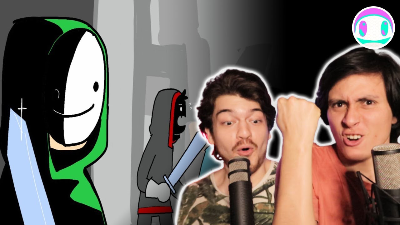 Reacting to "Who's who?" | DreamTeam+BBH/Muffinteers (Animation) - YouTube