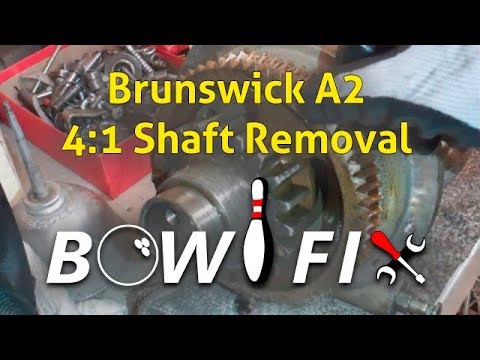 Brunswick A2 4:1 Shaft Removal - YouTube