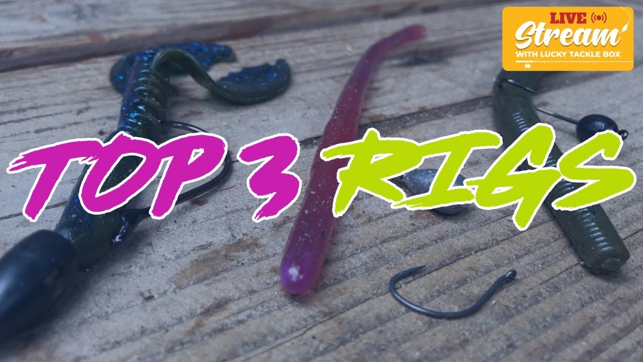 Top 3 Rig Set-Ups: Texas Rig vs. Drop Shot vs. Wacky Rig - YouTube
