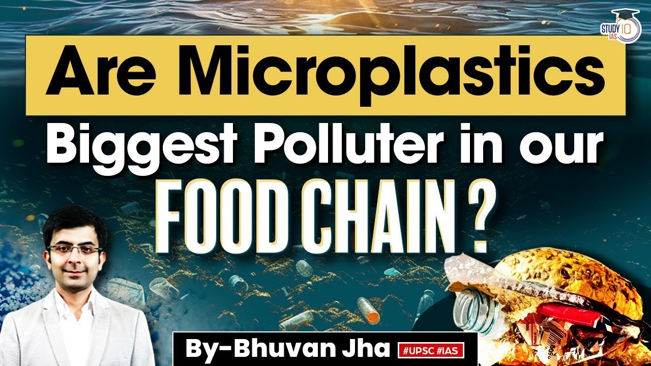 Microplastics in the food chain: How harmful are they? | UPSC GS3 - YouTube