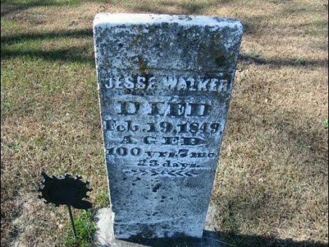 Jesse Alexander Walker Sr Revolutionary War 1776 War of 1812 - YouTube