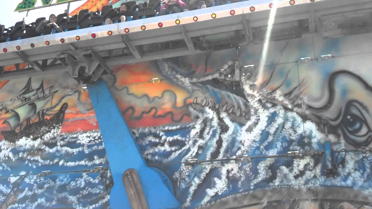 Kidz on Moby Dick ride - YouTube