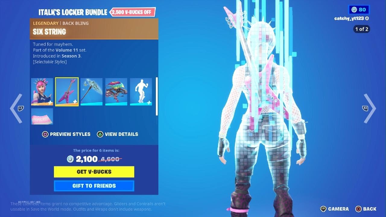 Fortnite i talks locker Bundle is here - YouTube