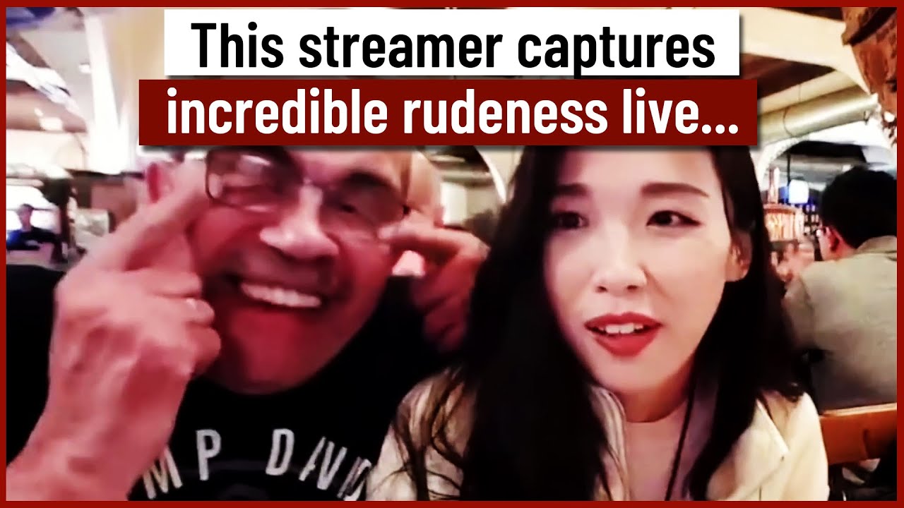 This Streamer captures incredible rudeness live... - YouTube