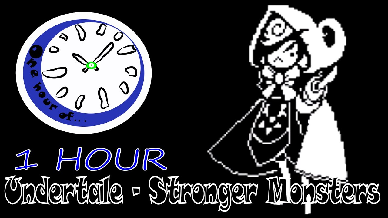 Undertale - Stronger Monsters 1 hour | One Hour of... - YouTube