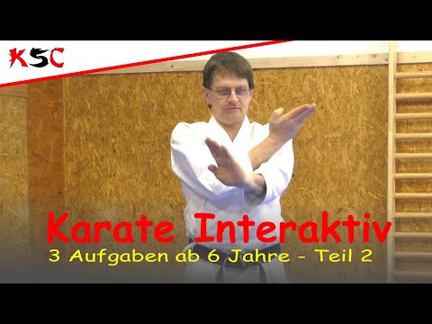 Karate Interaktiv für Kinder ab 6 - Teil 2. Spass für die ganze Familie.