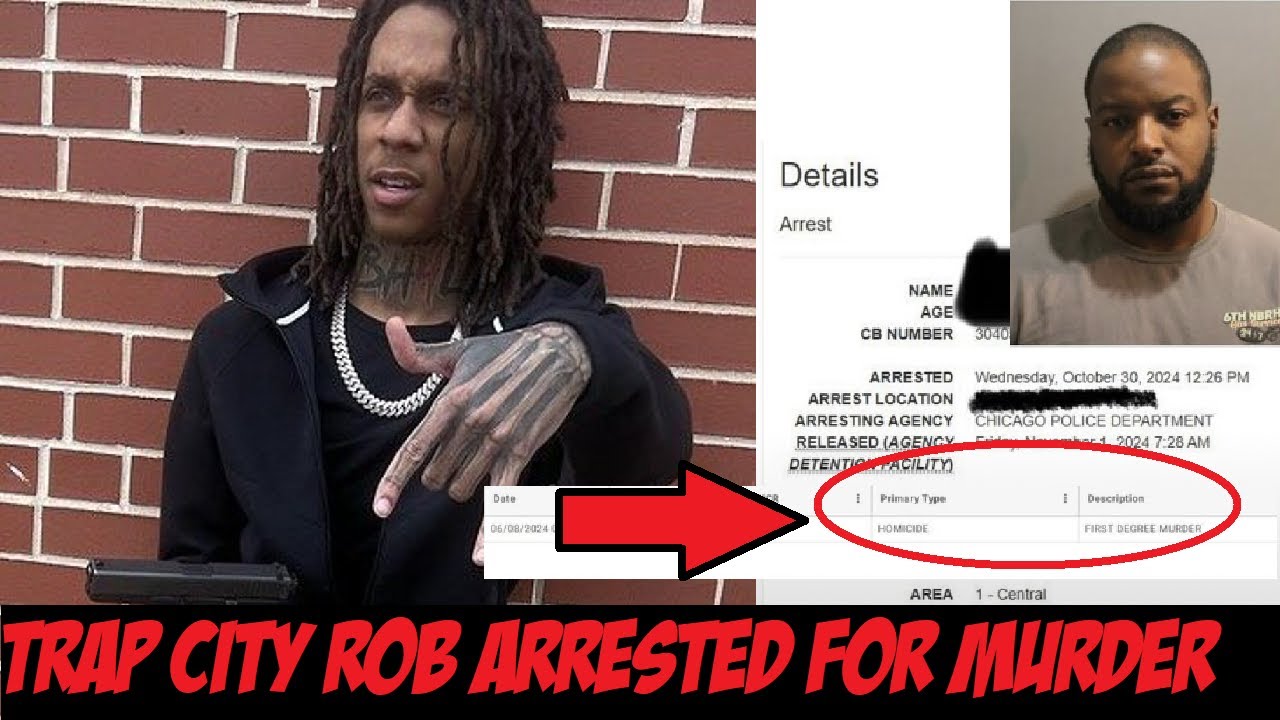 Trap City Rob ARRESTED For Bloodhound LIL JEFF Murder!! Drill City ...