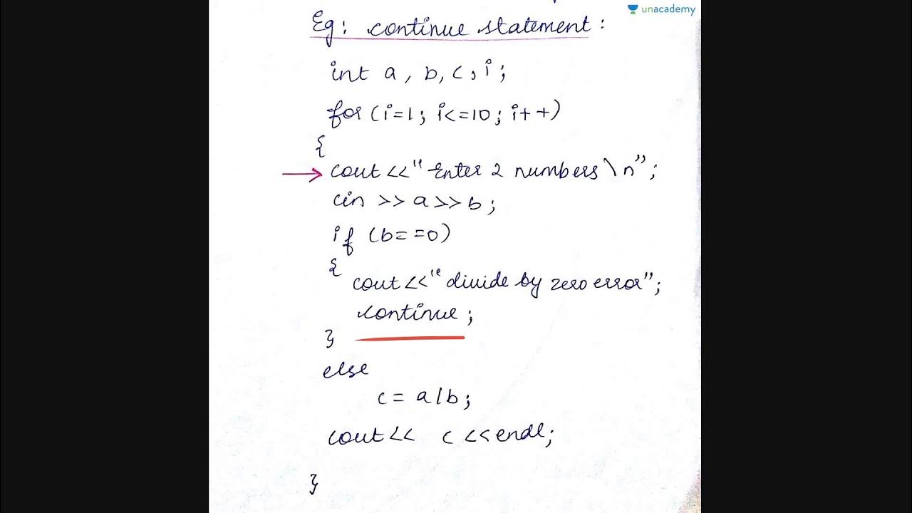 Programming with C++ - Control statements continued Part 3 - YouTube