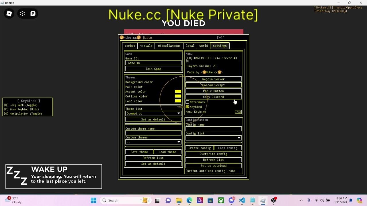 Nuke.cc Coming soon Enjoy Best Trident V3 Script out Rn - YouTube