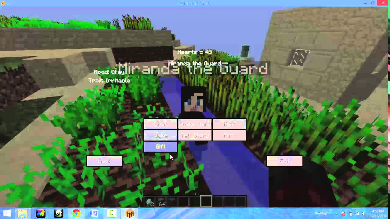 mod showcase #2:minecraft comes alive mod! - YouTube