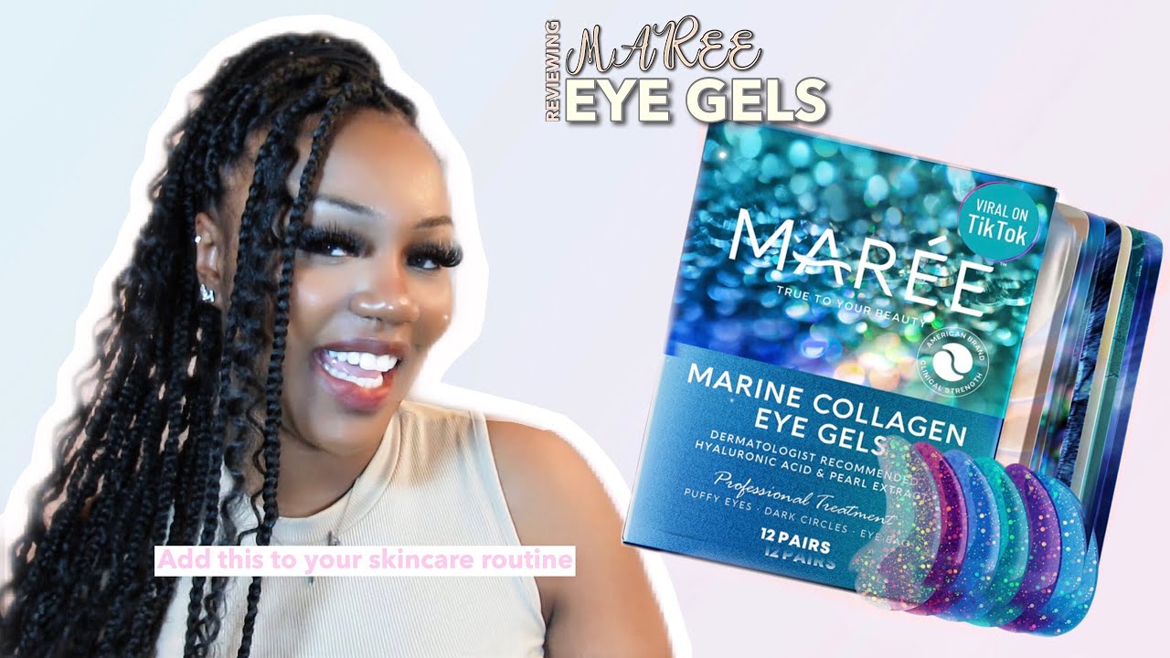 Skincare Must Have | MAREE Eye Gels Review (Amazon) - YouTube