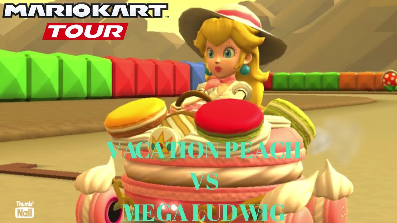 Vacation Peach vs Mega Ludwig - YouTube