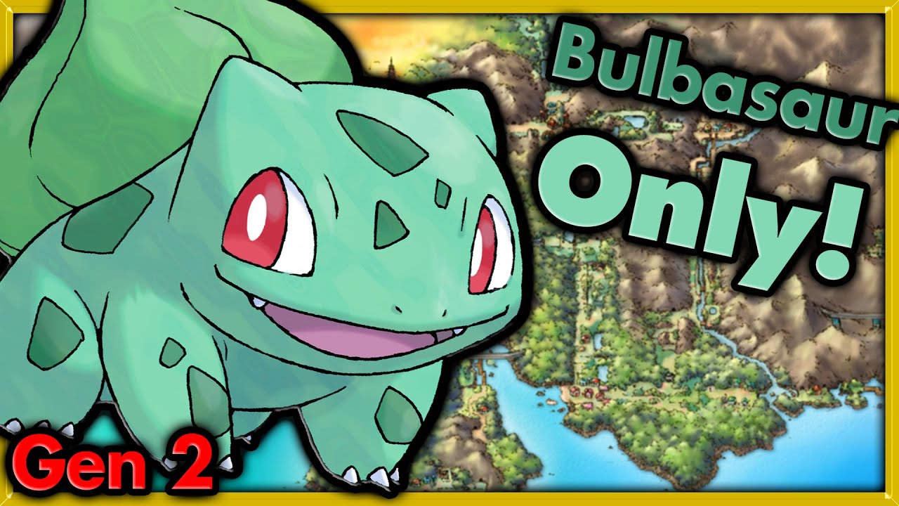 Can I Beat Pokemon Gold with ONLY Bulbasaur? 🔴 Pokemon Challenges - YouTube