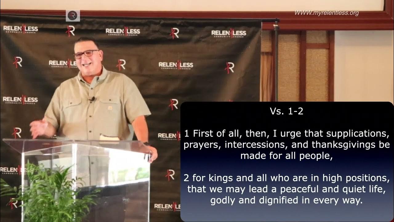 Sunday Sep 1st 2024 Sermon - YouTube