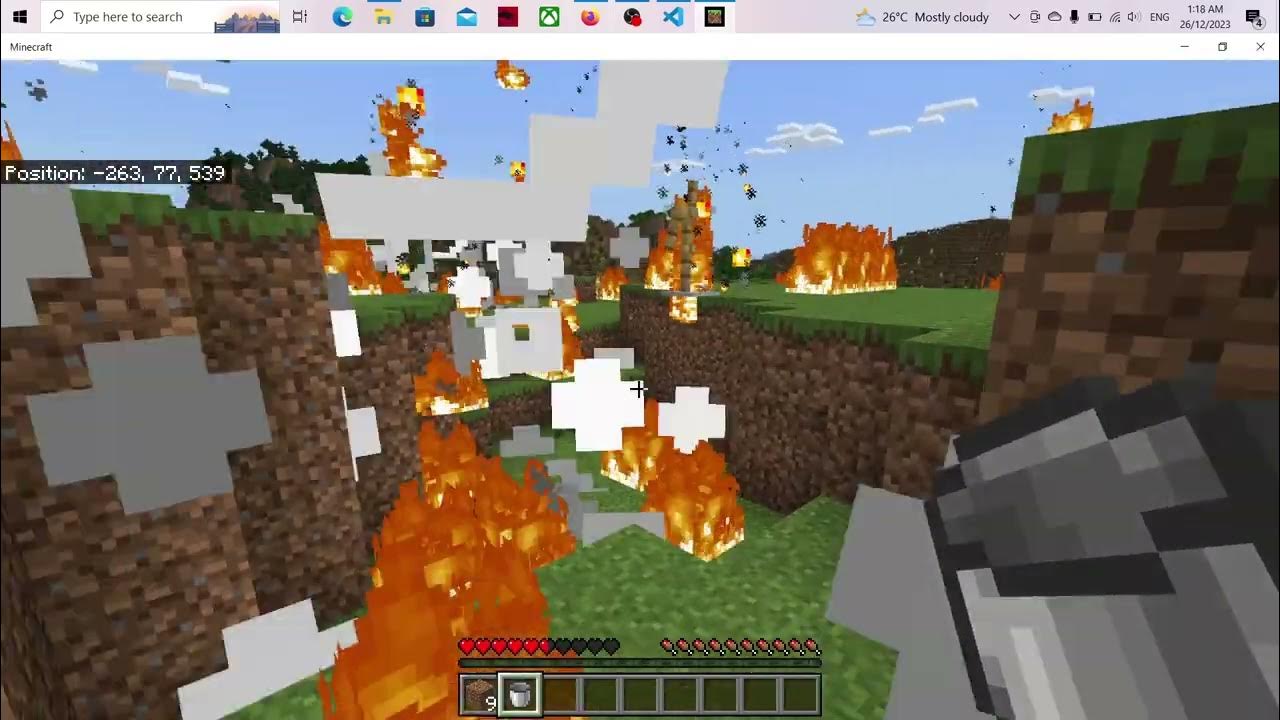 Minecraft BEDROCK Natural Disasters Pack - DevLog #1 - YouTube