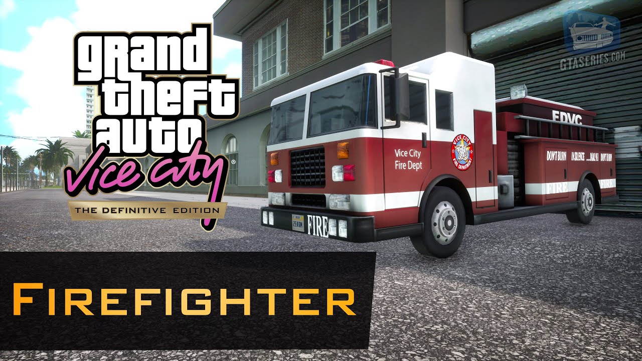 GTA Vice City - Firefighter Guide [High Quality H2O Trophy] - YouTube