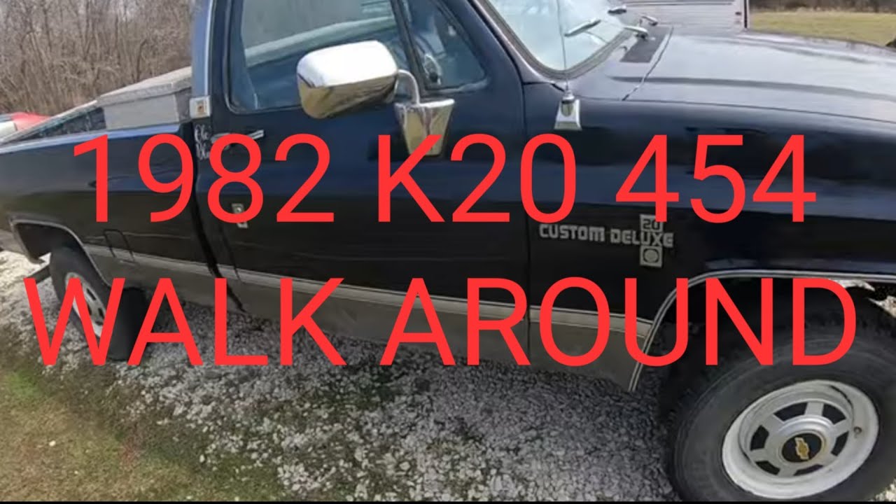 1982 Chevy K20 Walk Around — Grandpa's Workhorse - YouTube