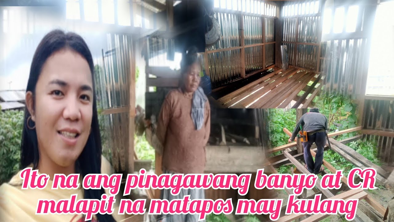 ITO NA ANG PINAGAWANG BANYO AT CR MALAPIT NA MATAPOS MAY KULANG SIYA ...