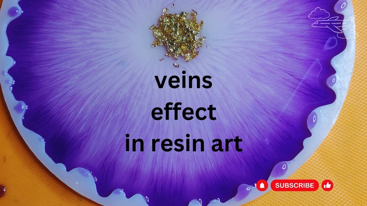 resin veins effect || resin web effect in 1 minute #resin #trending # ...