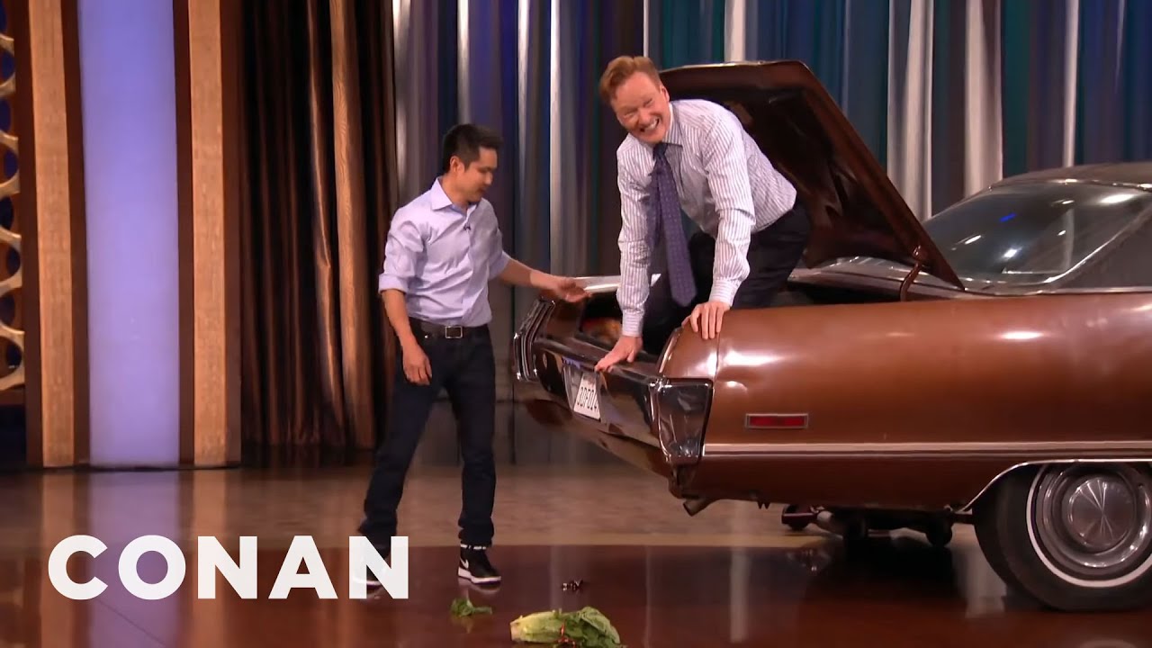Steven Ho Prepares Conan For Parking Lot Assaults | CONAN on TBS - YouTube