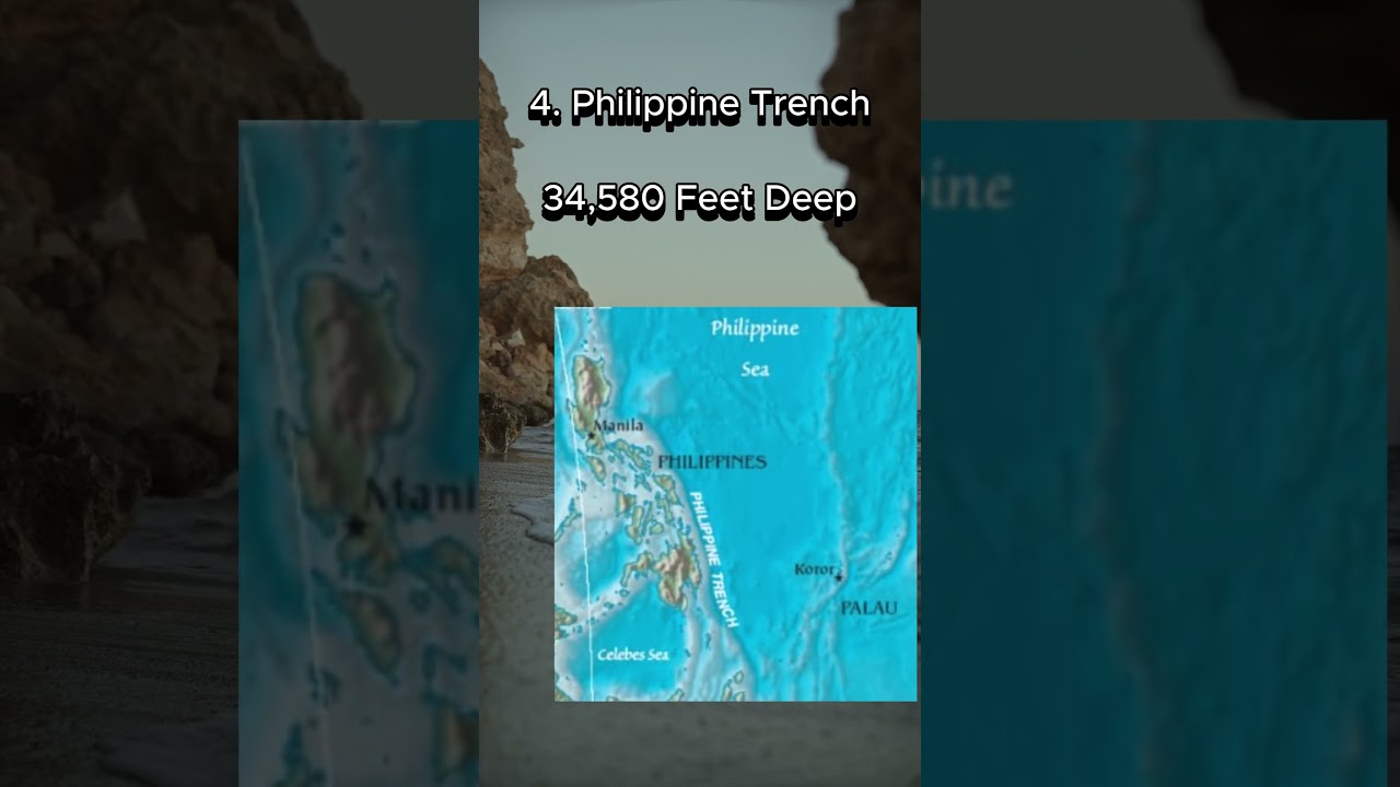Philippine Trench Map
