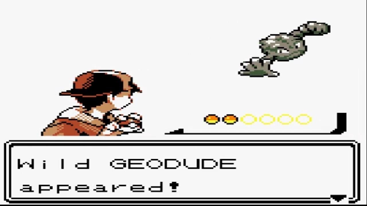 Pokémon Gold and Silver - Catching Geodude Catching Spearow and Route ...