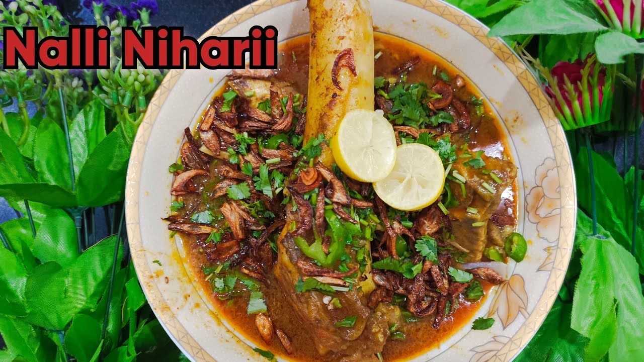 how to make nalli nihari | nalli nihari recipe | street food - YouTube