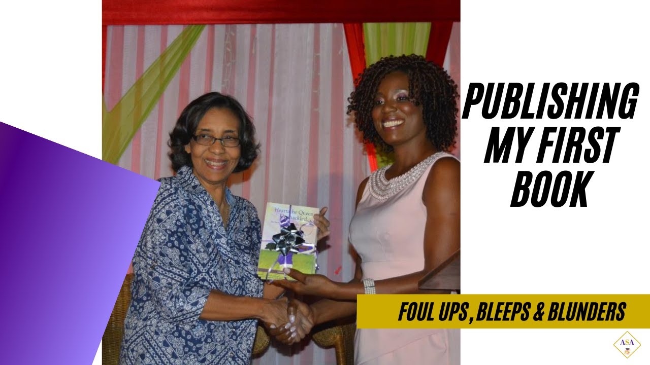 Publishing My First Book - Foul Ups, Bleeps and Blunders - YouTube